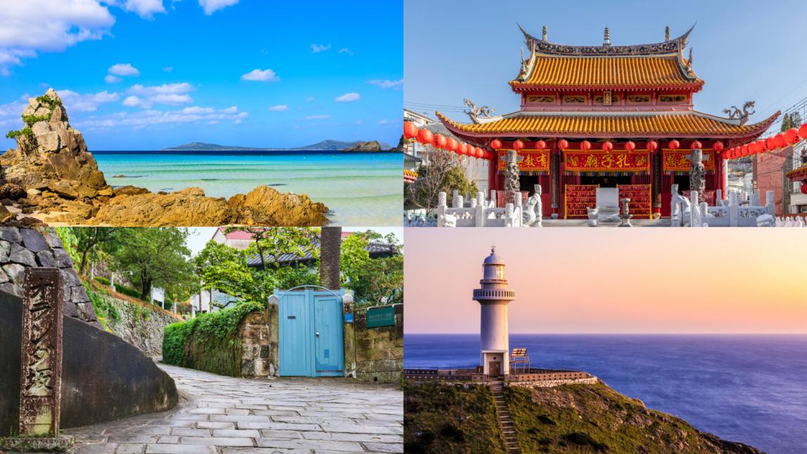 [Starting from Nagasaki] Nagasaki sightseeing & Goto (Fukue Island): Fun route (4days) | Sample ...
